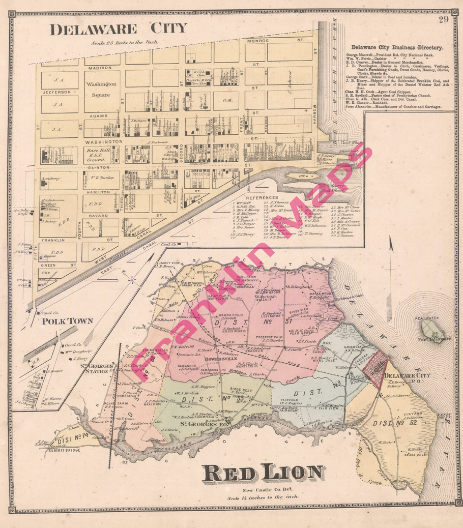 Andy's Antique Atlases - New Jersey