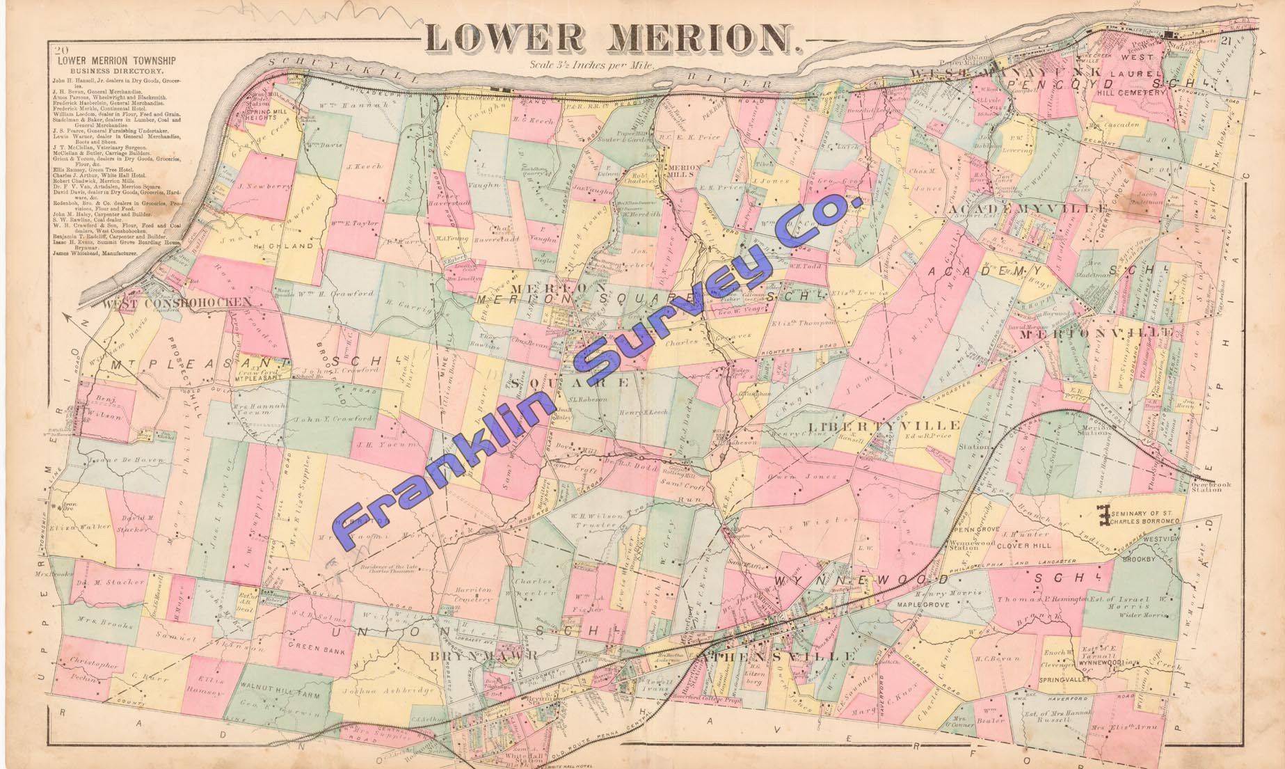Andy's Antique Maps -1871 Montgomery