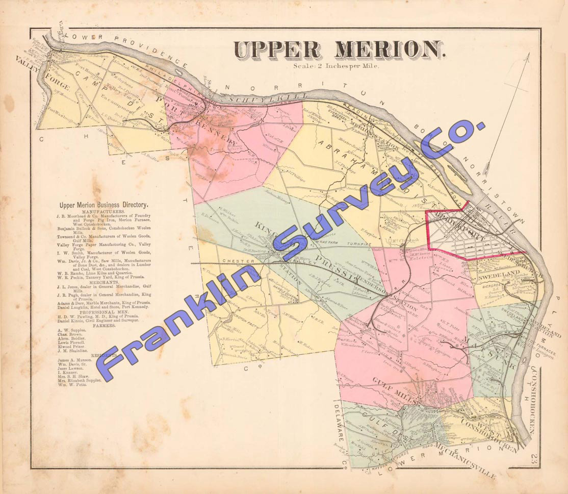 Andy's Antique Maps -1871 Montgomery